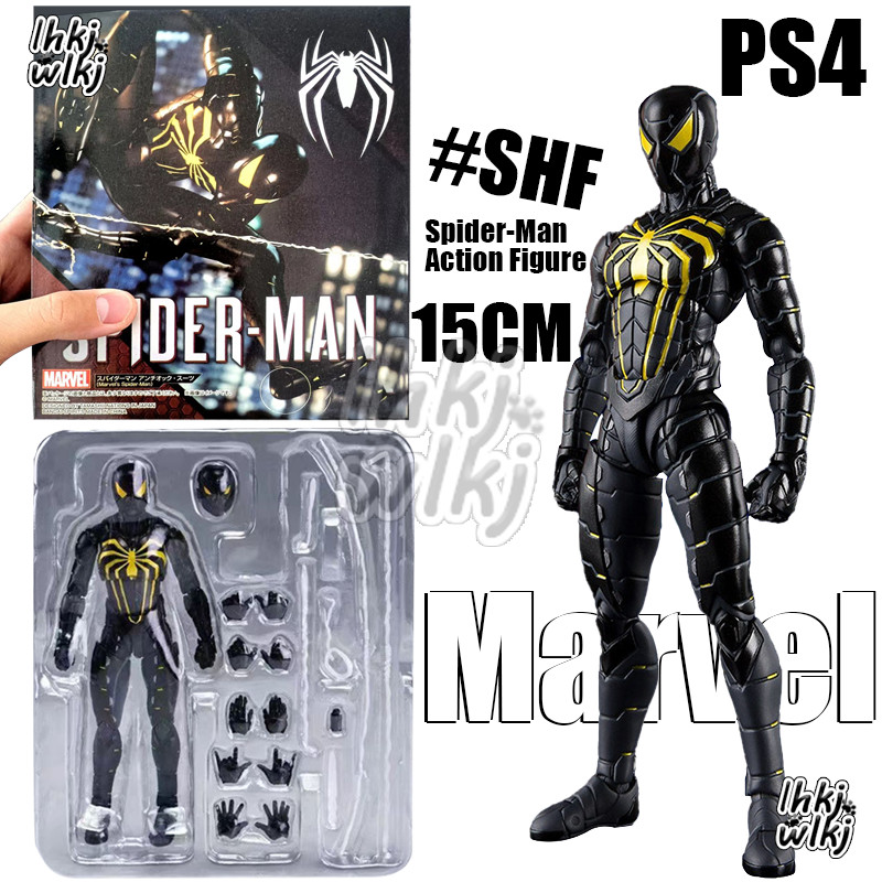 Ct Người Nhện S.H.Figuarts Marvel PS4 SHF Nhân Vật Hành Động Người Nhện ...