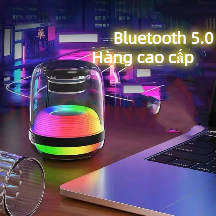 Loa bluetooth L30 cao cấp, loa nghe nhạc đèn led RGB đổi màu, âm thanh ...
