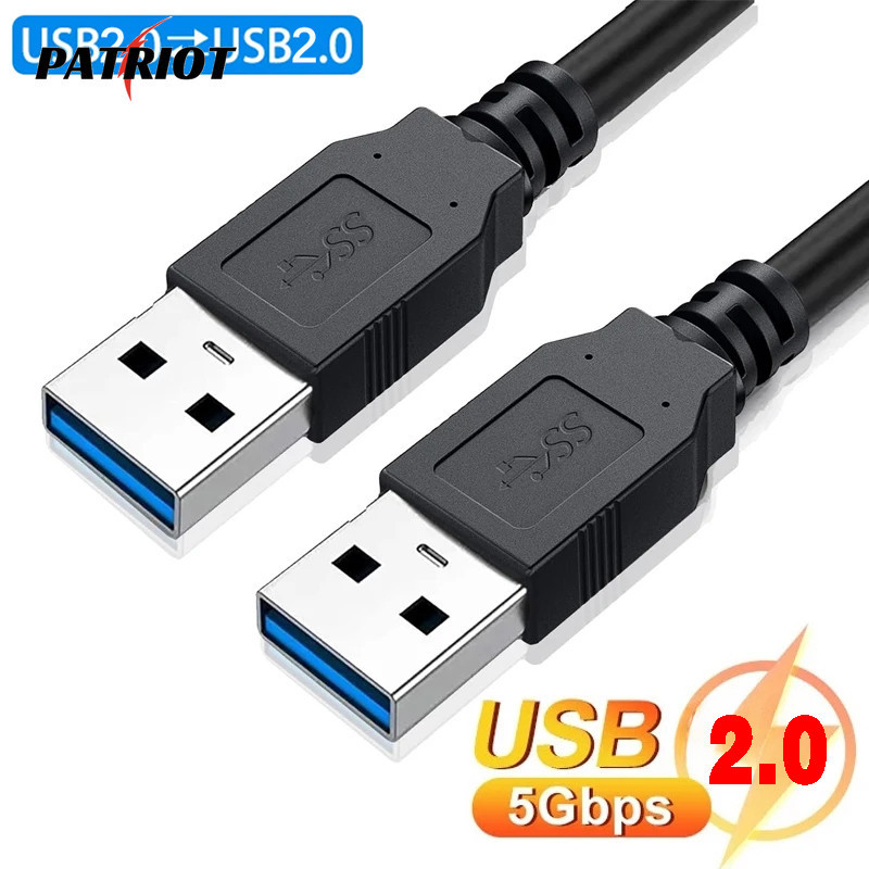 Cáp dữ liệu USB 2.0 hai đầu - (0,45M-2,7M) Bộ sạc mở rộng từ đầu đực sang đầu đực - Cáp kết nối ...
