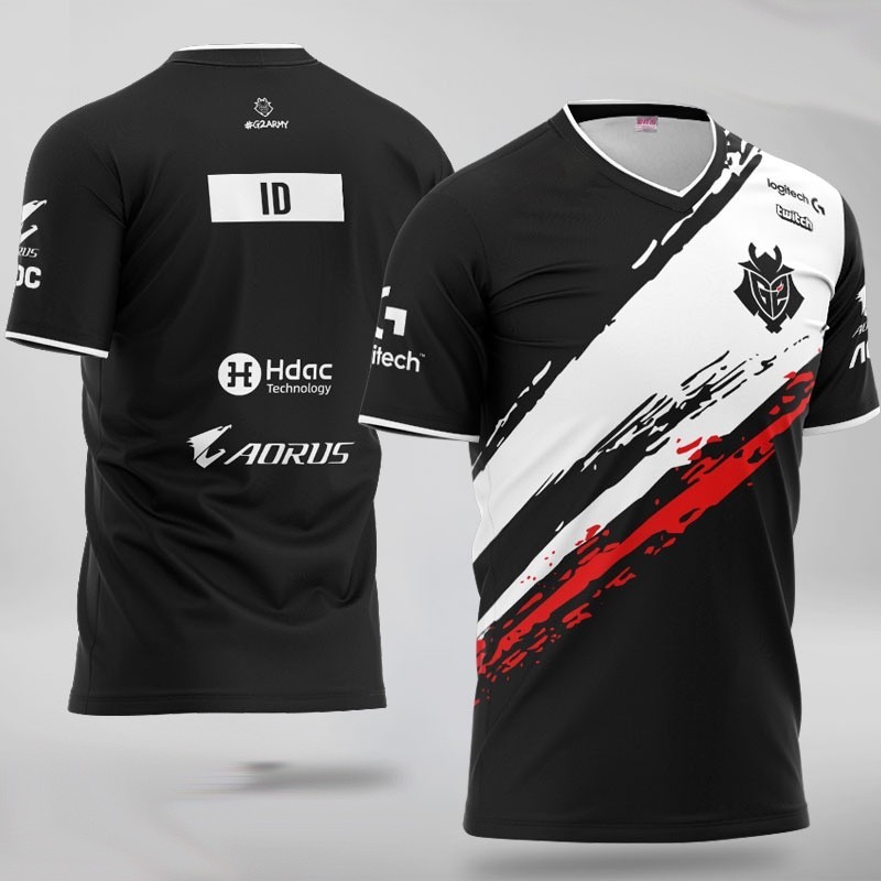 G2 Pro Player Tùy Chỉnh Jersey Đồng Phục 2024 LoL LEC G2 Esports Team Jerseys Tùy Chỉnh Tên ...