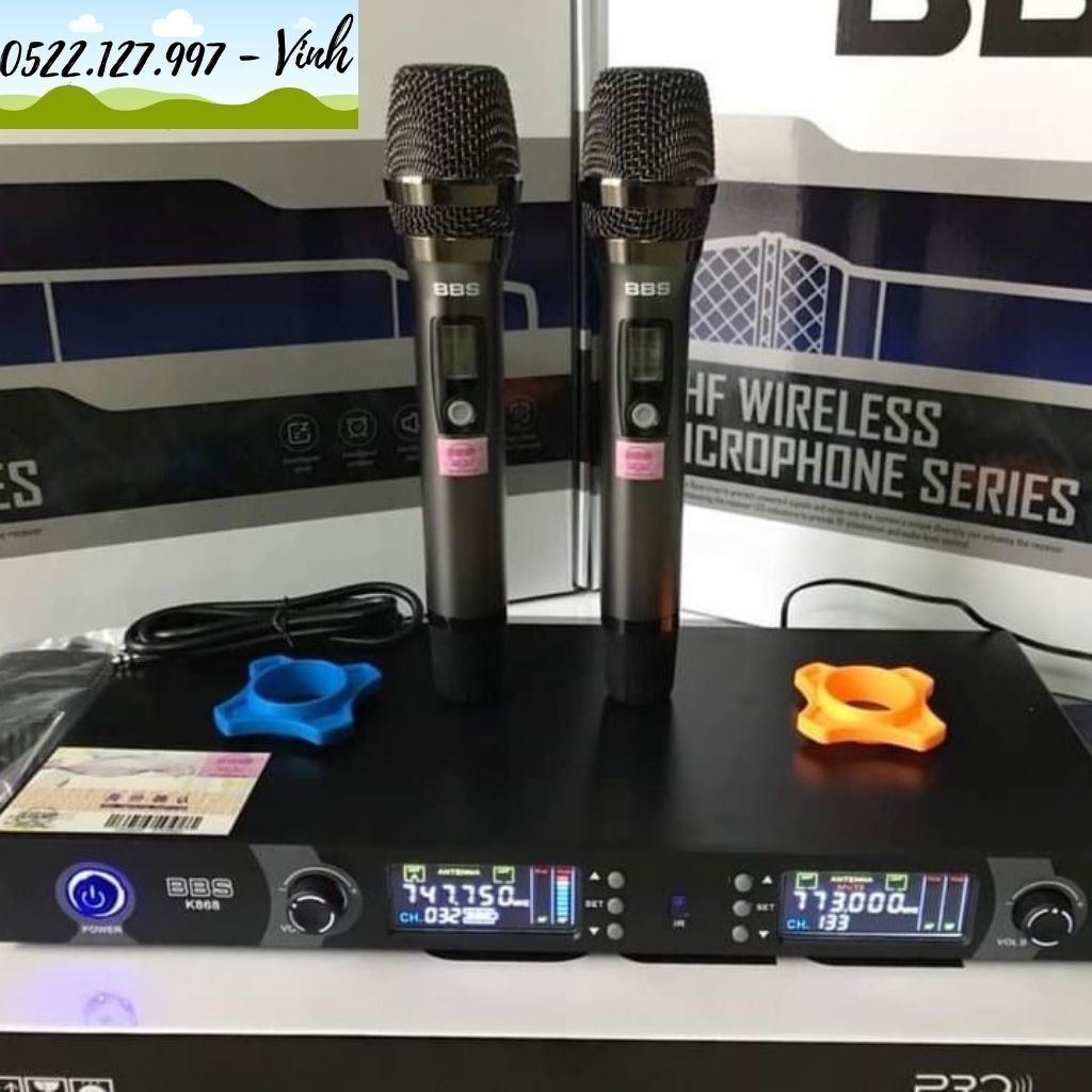 Micro karaoke không dây BBS K868 - Kaka Audio | Shopee Việt Nam