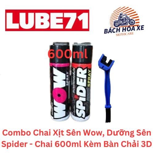 Combo vệ sinh - dưỡng sên nhập khẩu Thái Lan Spider - Wow và bàn chải ...