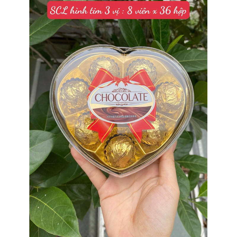 SOCOLA TIM 7 viên 84Gr CHOCOLATE-TẾT 2025 | Shopee Việt Nam