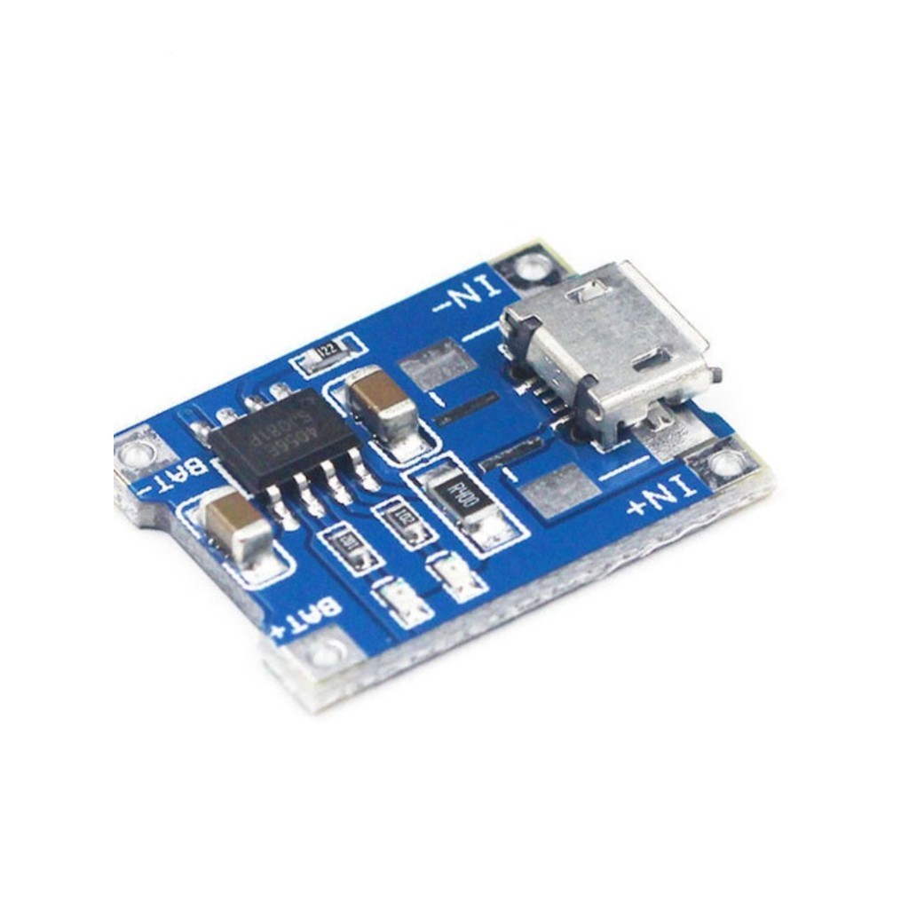 Bảng sạc pin Lithium TP4056 5V 1A Micro USB 18650 | Shopee Việt Nam