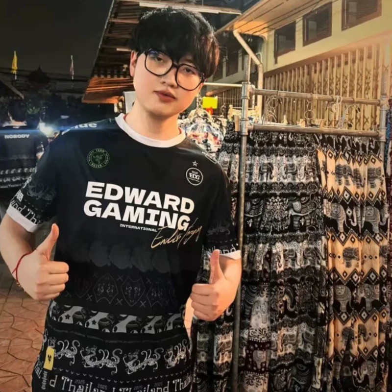[Id có thể tùy chỉnh] EDG Thái Lan Bangkok Masters Đồng phục trò chơi Jersey.2025 Valente Game ...