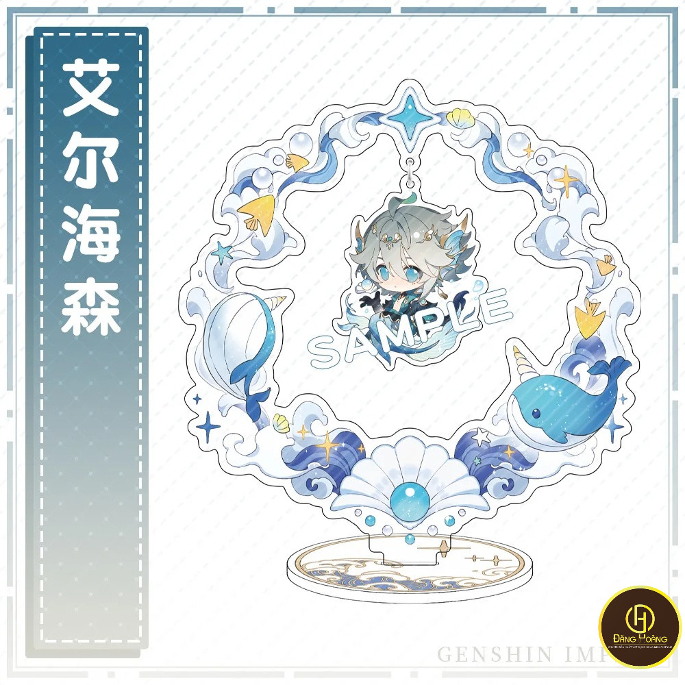 Mô hình Standee Game Genshin Impact Figures Furina Neuvillette Acrylic ...