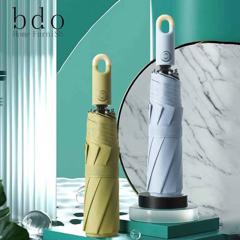 Bdo Ô dù khóa vòng ô tự động khóa ô đơn giản chống nắng Nhật Bản thời ...