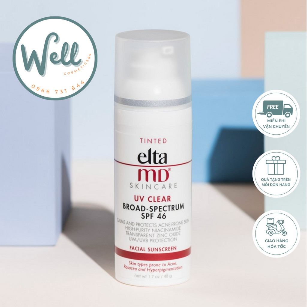 Kem chống nắng Elta MD UV Clear Broad-Spectrum SPF 46 Facial Sunscreen | Shopee Việt Nam