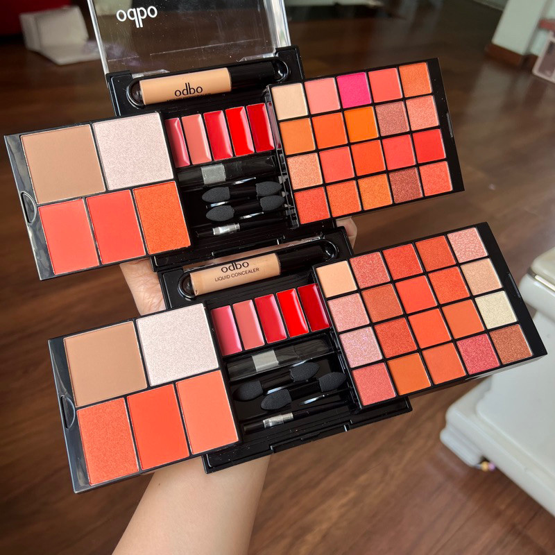 SET TRANG ĐIỂM ODBO BEAUTY ALL IN ONE | Shopee Việt Nam