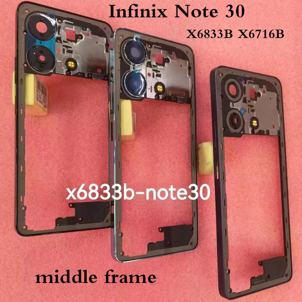 Dành Cho Infinix Note 30 X6833B X6716B Khung Giữa Mặt Tấm Mặt Nhà Ở ...