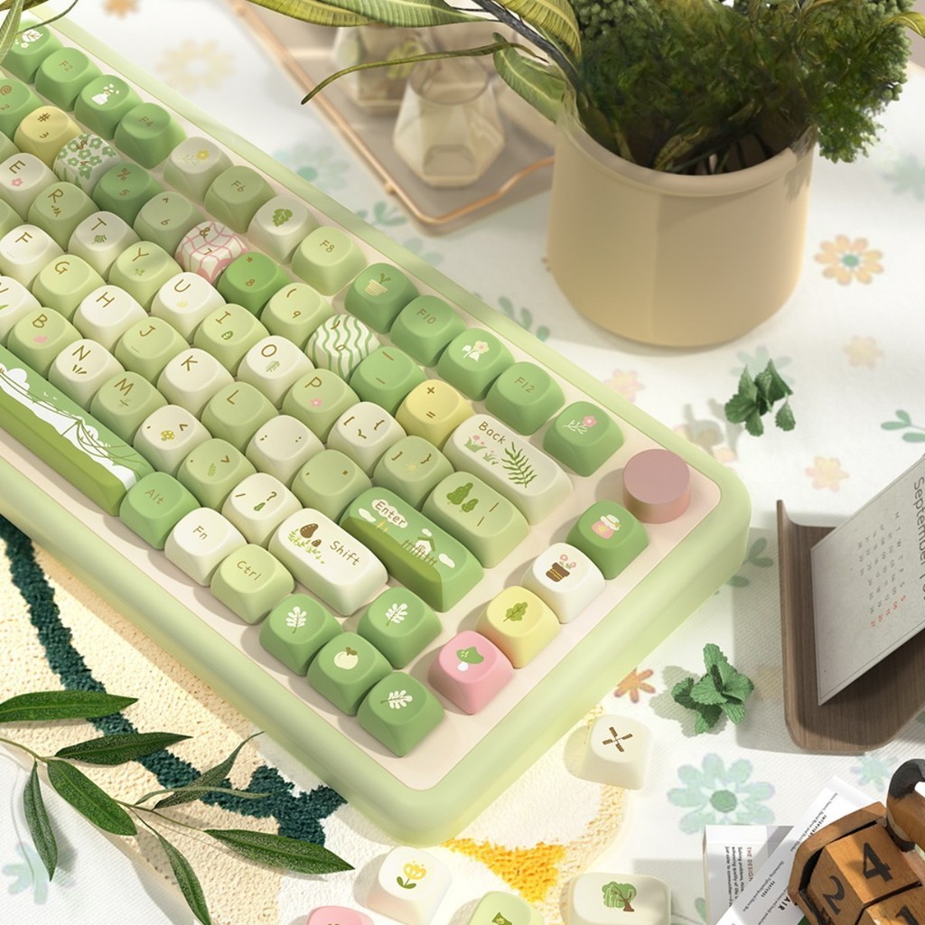 Mountain Stream Ono Keycaps MCA Profile 145 phím Bàn phím cơ màu xanh ...