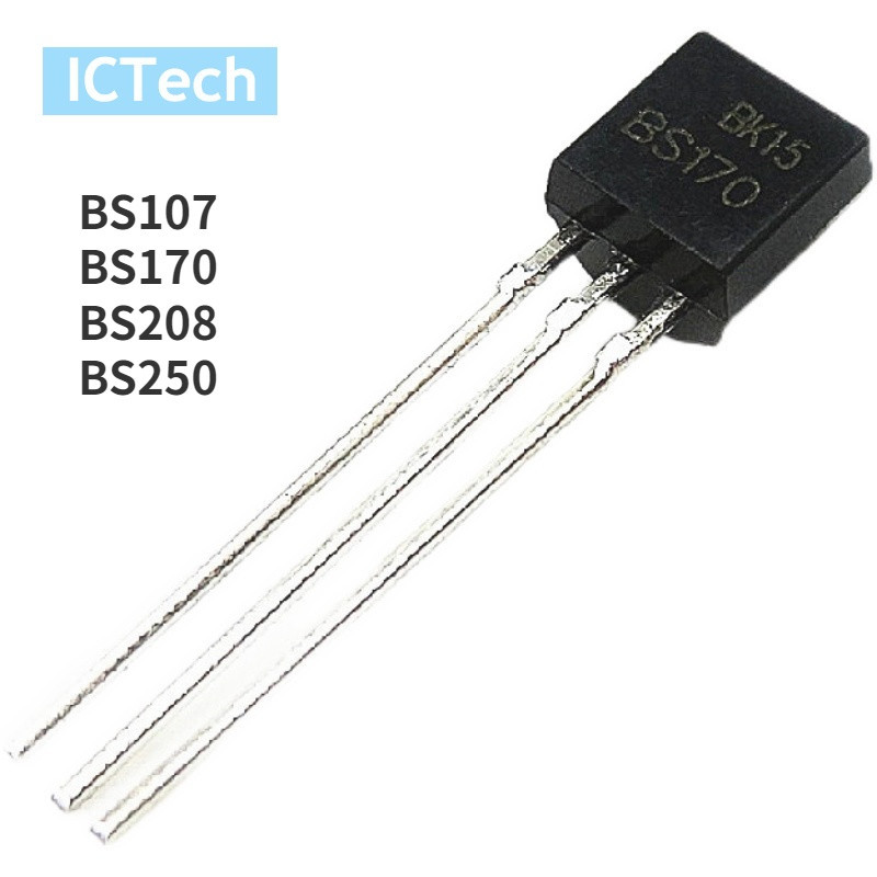 Transistor BS170 BS107 BS208 BS250 A ARL1G TO92 chính hãng | Shopee ...