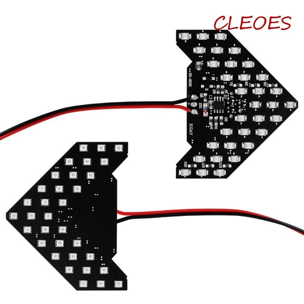Cleoes Đèn báo rẽ ô tô Chiếu hậu bên 27 / 33 SMD LED Mũi tên Bảng phụ kiện ô tô Kiểu dáng ô tô ...