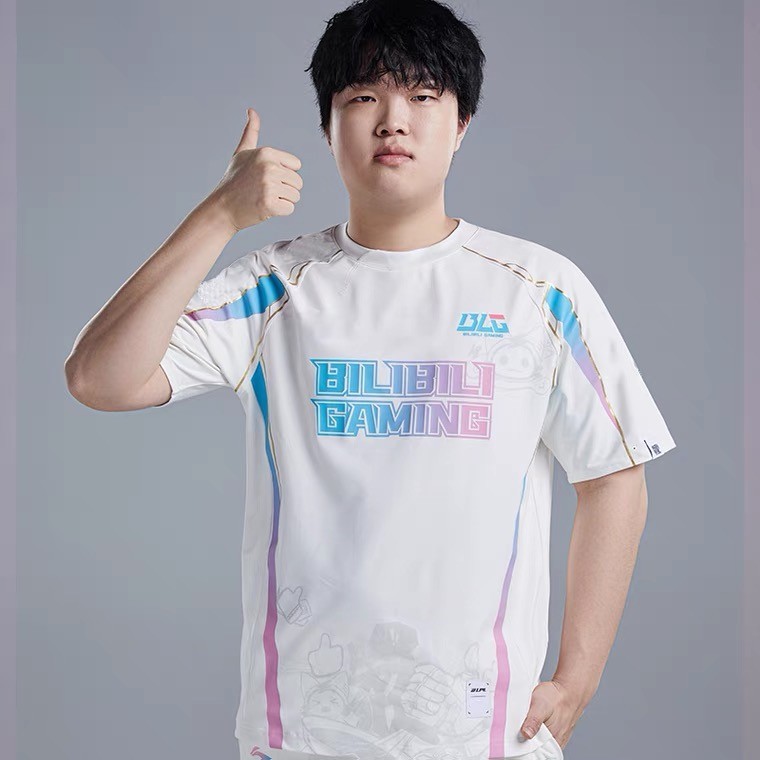 Li Ning LPL 2024 Season BLG Team Esports Jersey. Mùa hè mới nhất Unisex Hấp thụ mồ hôi thăng hoa ...