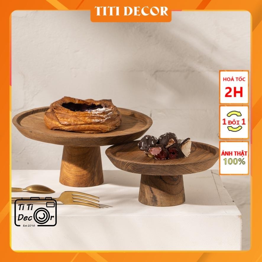 Cake stand Gỗ TiTi Decor Đế Đựng Bánh, Kệ Để Bánh, Giá Trưng Bánh Kem ...