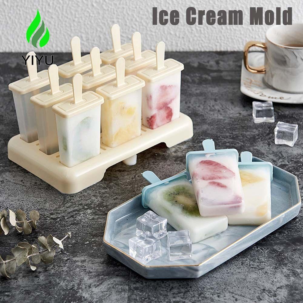 YIYU Khuôn Làm Kem 4 / 9 Lưới Máy Làm Kem Mùa Hè Đóng Băng Cho Bé Trẻ ...
