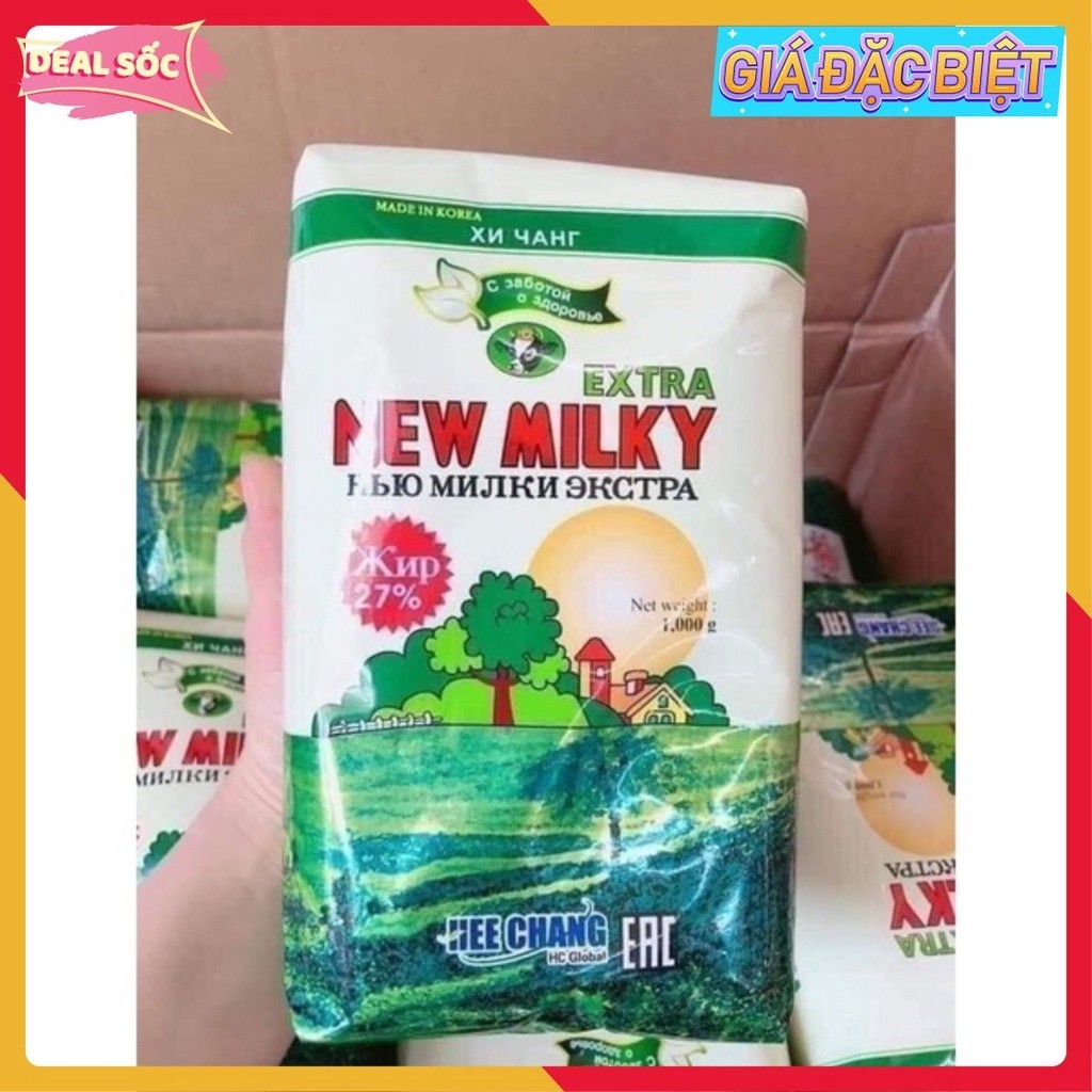 Sữa Tăng Cân Cho Người Gầy New Milky Extra , Sữa Béo Nga Bịch 1kg | Shopee Việt Nam