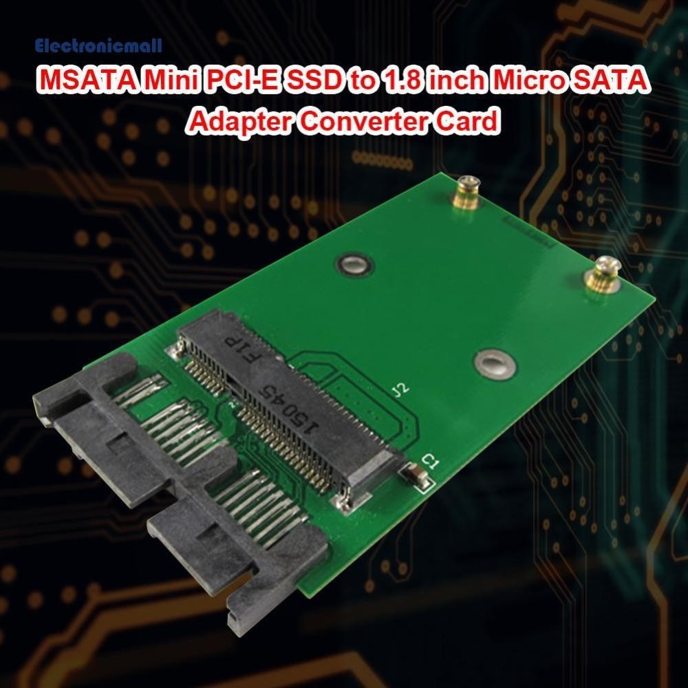 [Electronicmall01.vn] Thẻ chuyển đổi giao diện Micro SATA Mini PCI-E SSD sang 1,8 inch | Shopee ...
