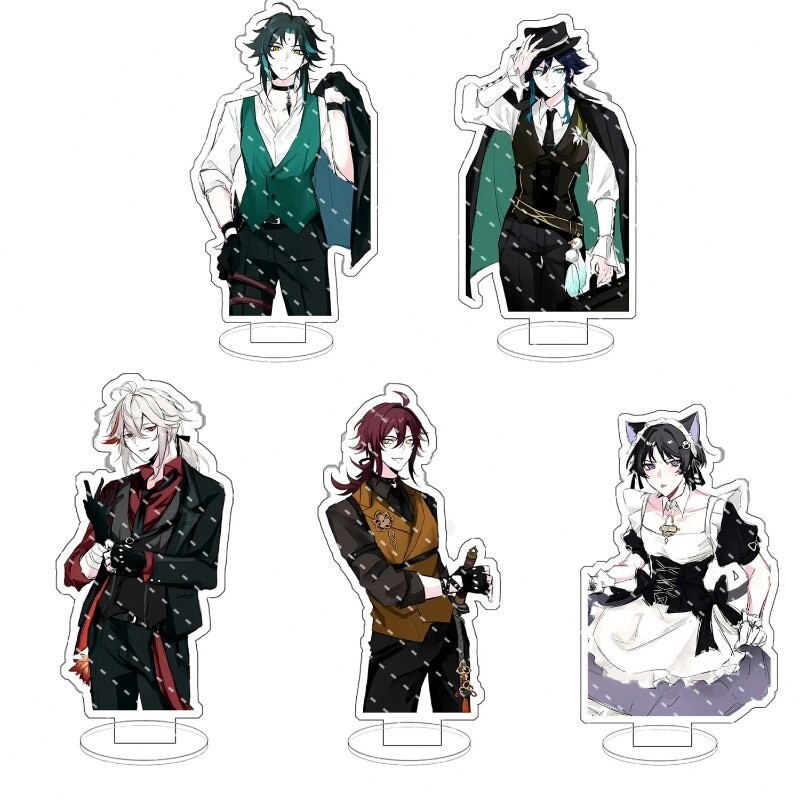 Mô hình Standee Genshin Impact Deacon Maid Xiao Kazuha Venti Heizou ...