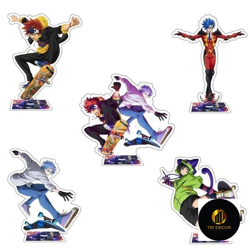 Mô hình Standee Anime SK8 The Infinity Acrylic Reki Kyan Langa Hasegawa ...