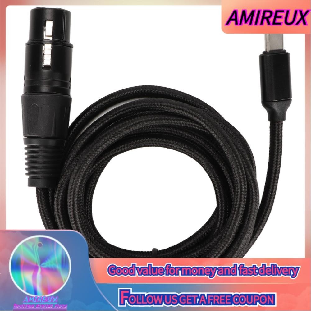 Zjchao USB C To XLR Female Cable HIFI Plug And Play Microphone For BEA ...