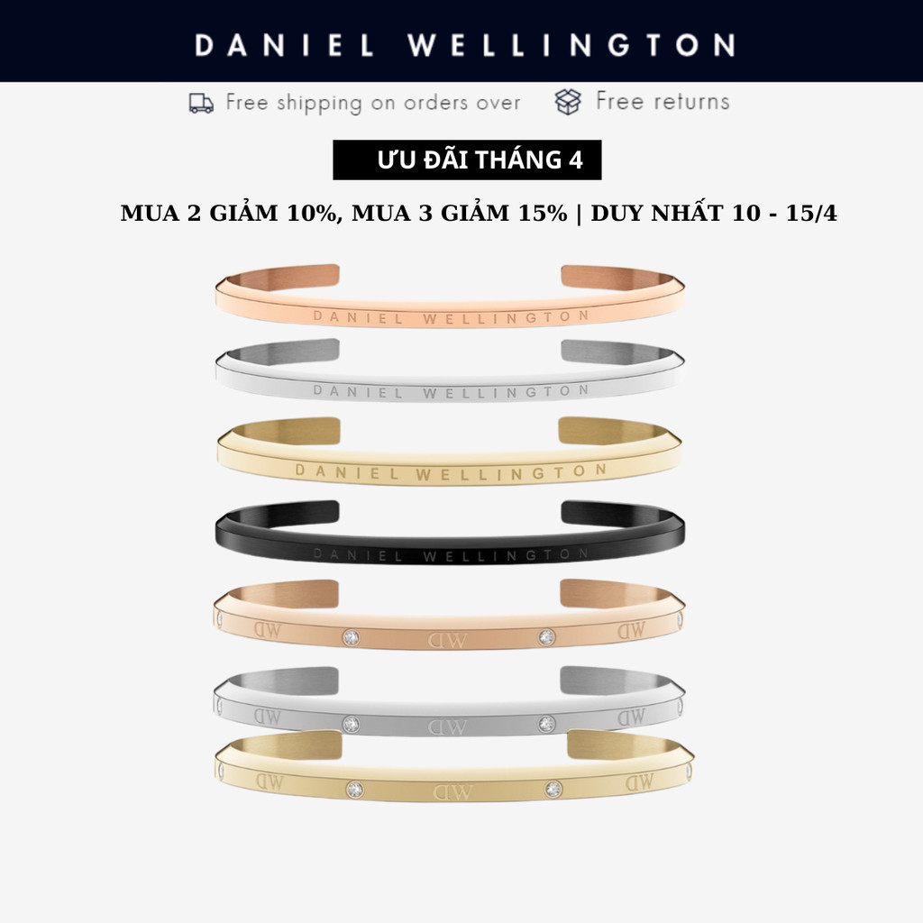 Vòng Tay Daniel Wellington Classic Cuff V1 - Lumine DW Chính Hãng, Chất ...