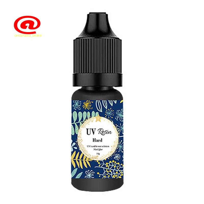 Keo nhựa UV cứng Rõ ràng Xử lý tia cực tím Nhanh khô Nhựa Epoxy Keo UV DIY Dụng cụ làm đồ trang ...