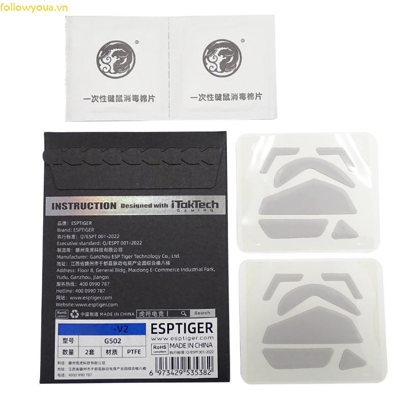 Fol Curve Edge Mouse Feet Mouse Skates Cho - G502 Mouse Pad 2 Bộ ...