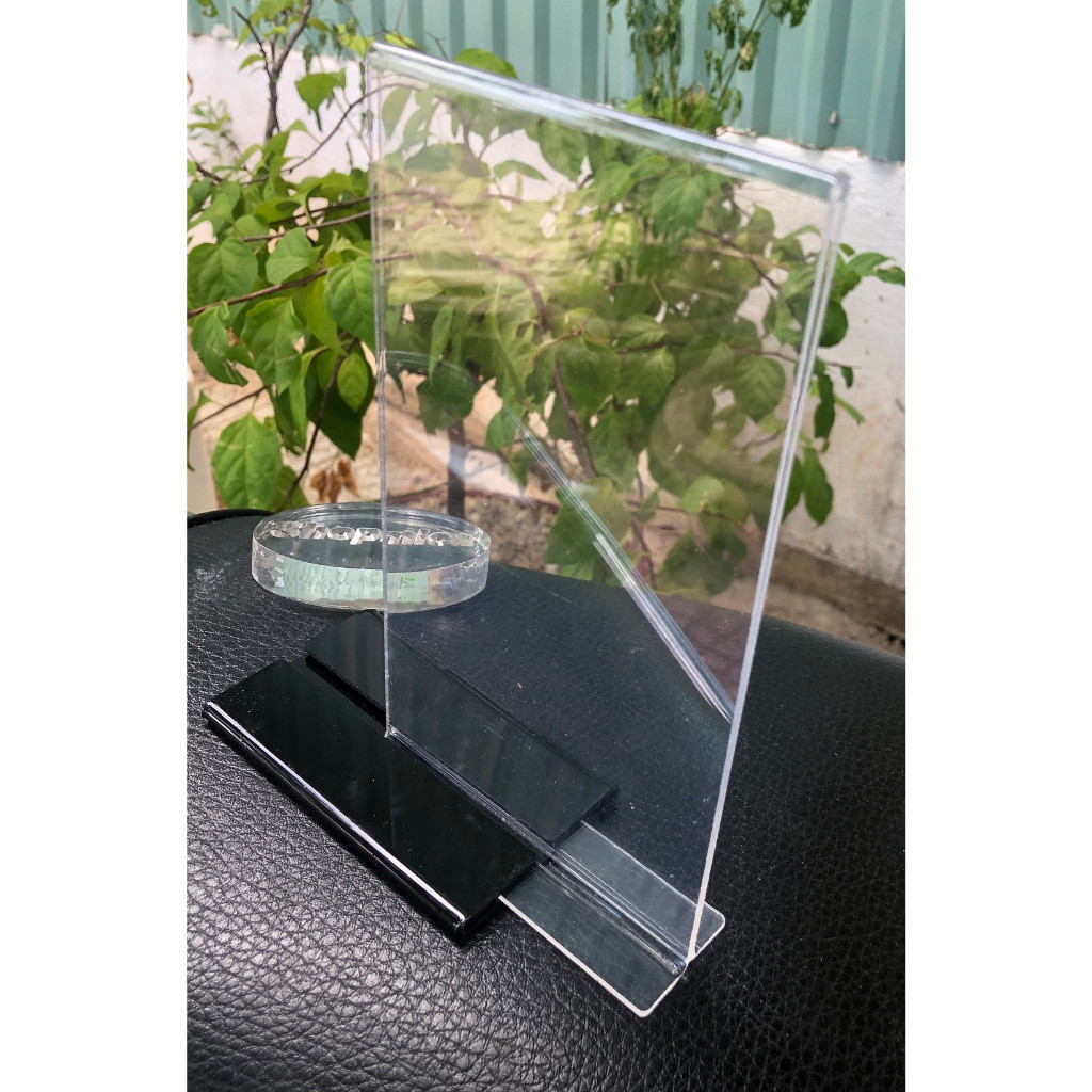 [ HOẢ TỐC] Bảng Mica Standy Menu Thực Đơn Để Bàn quét mã QR CODE A4 ...