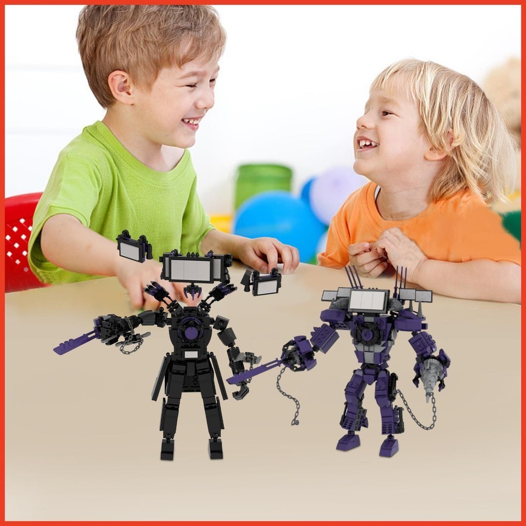 Skibidi Toilet Man Monitor Titan TV Man Toy The Third Generation Titan ...