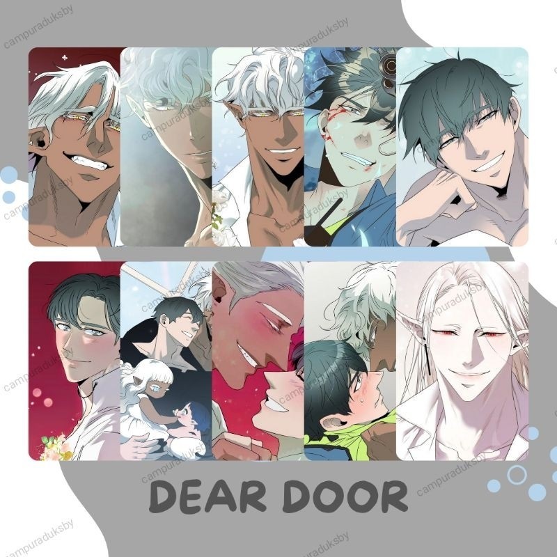 CARD GLOSSY ⭐️ Photocard Dear Door Yaoi - Manhwa Card - Cán Màng Bóng Chống Xước - Card Bo Góc ...