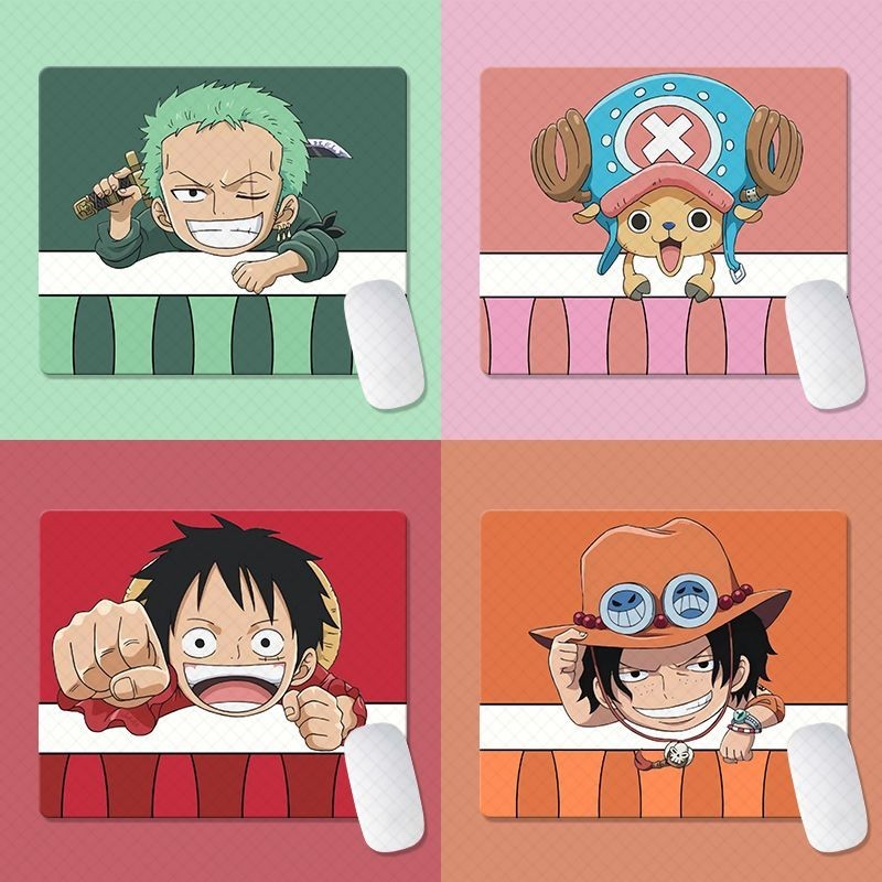 [Ưu đãi đặc biệt] One Piece Merchandise Miếng lót chuột dễ thương Văn ...
