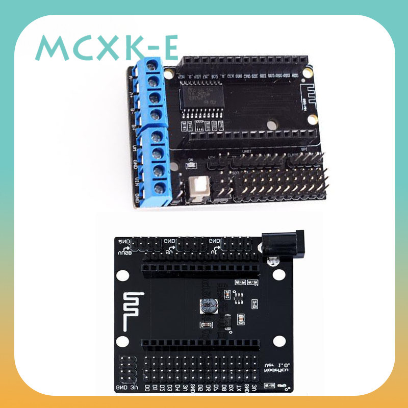 Bảng Chắn động Cơ Nodemcu L293d Nodemcu Node Mcu Base Esp8266 Thử Nghiệm Diy Breadboard Basics