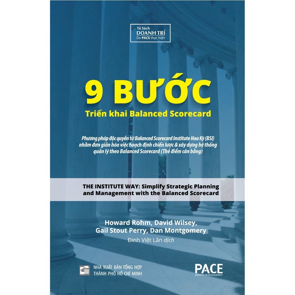 Sách 9 bước triển khai Balanced Scorecard ( PACE) | Shopee Việt Nam