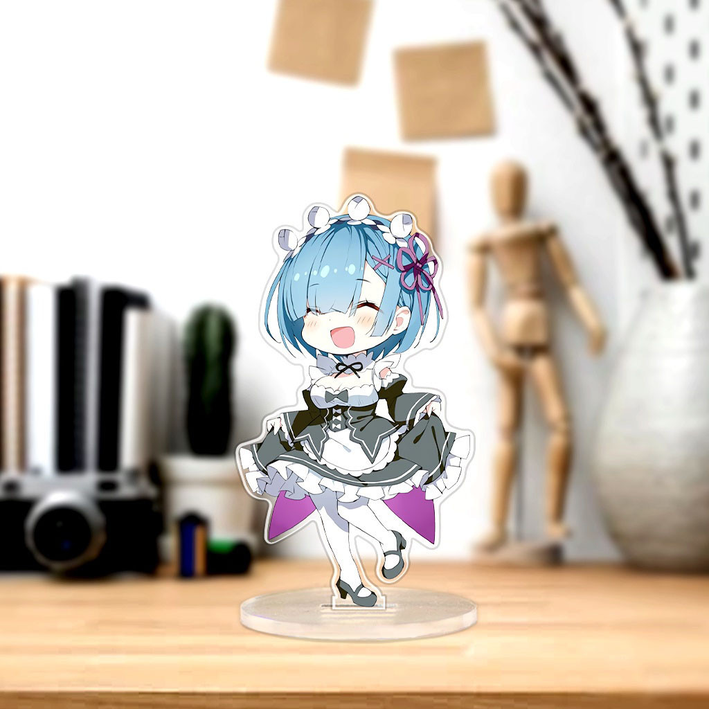 Mô hình Standee Anime Re Zero Chibi Rem Bắt đầu lại ở thế giới khác Phụ ...