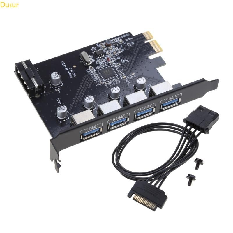Card Mở Rộng Pci E 4 Cổng Usb 3 0 4 Cổng Usb 3 0 Pci E Cho Thẻ Express