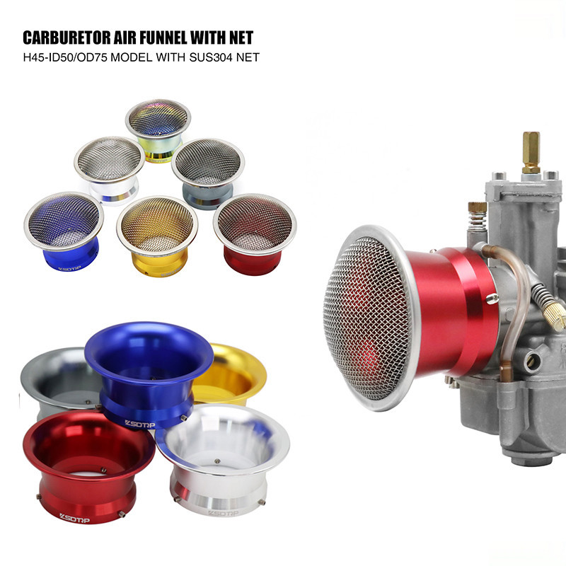 Motorcycle Carburetor Air Filter Wind Cup With Mesh For Keihin MIKUNI ...
