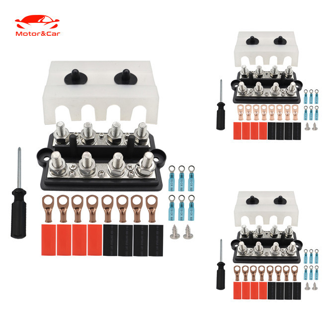 Jianting 250A Khối Phân Phối Điện 12V Thanh Xe Buýt Biển Có Nắp Pin M10 ...