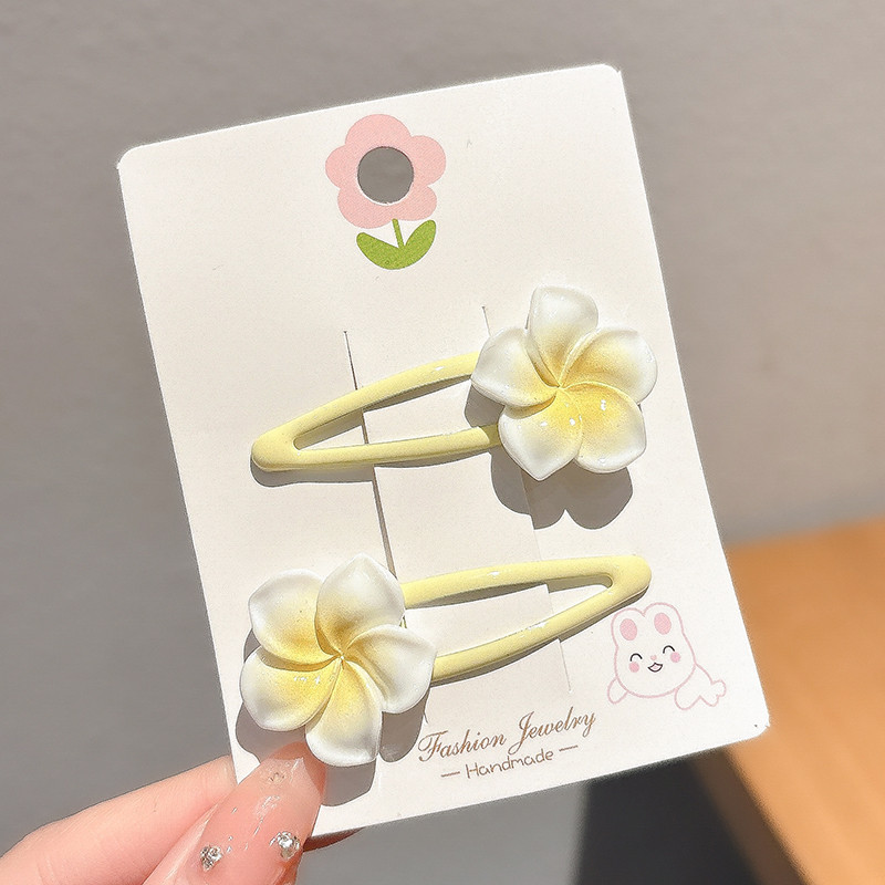 Mới Frerian Tóc Phong Cách Hoa Vàng Kẹp Bên Scrunchie Mix Và Phù Hợp ...