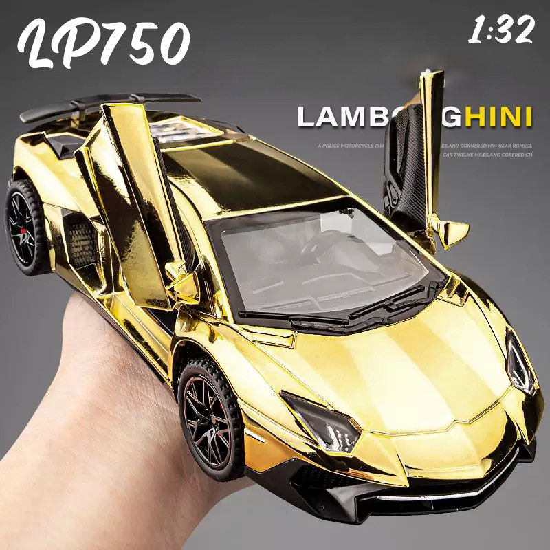 Tỉ Lệ 1: 32 Lambo LP750 Hợp Kim Xe Mô Hình Diecast Xe Âm Thanh Ánh Sáng ...