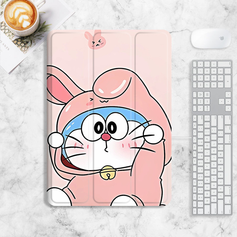 Bao Da Máy Tính Bảng Hình Doraemon Cho ipad 10.2 gen 7 8 9 mini 4 / 5 ...