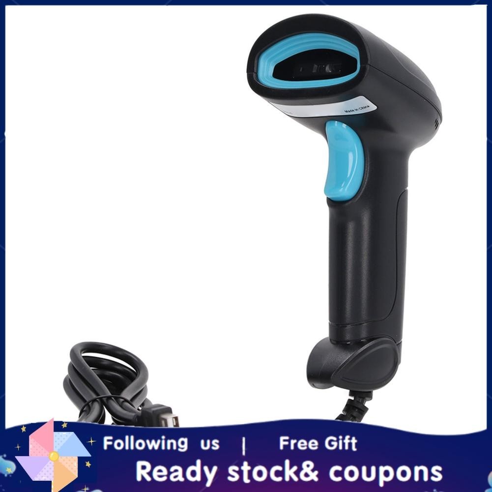 Xiyijia 1D Barcode Scanner Fast Decoding Ergonomic USB Wired Reader Tool FEI | Shopee Việt Nam
