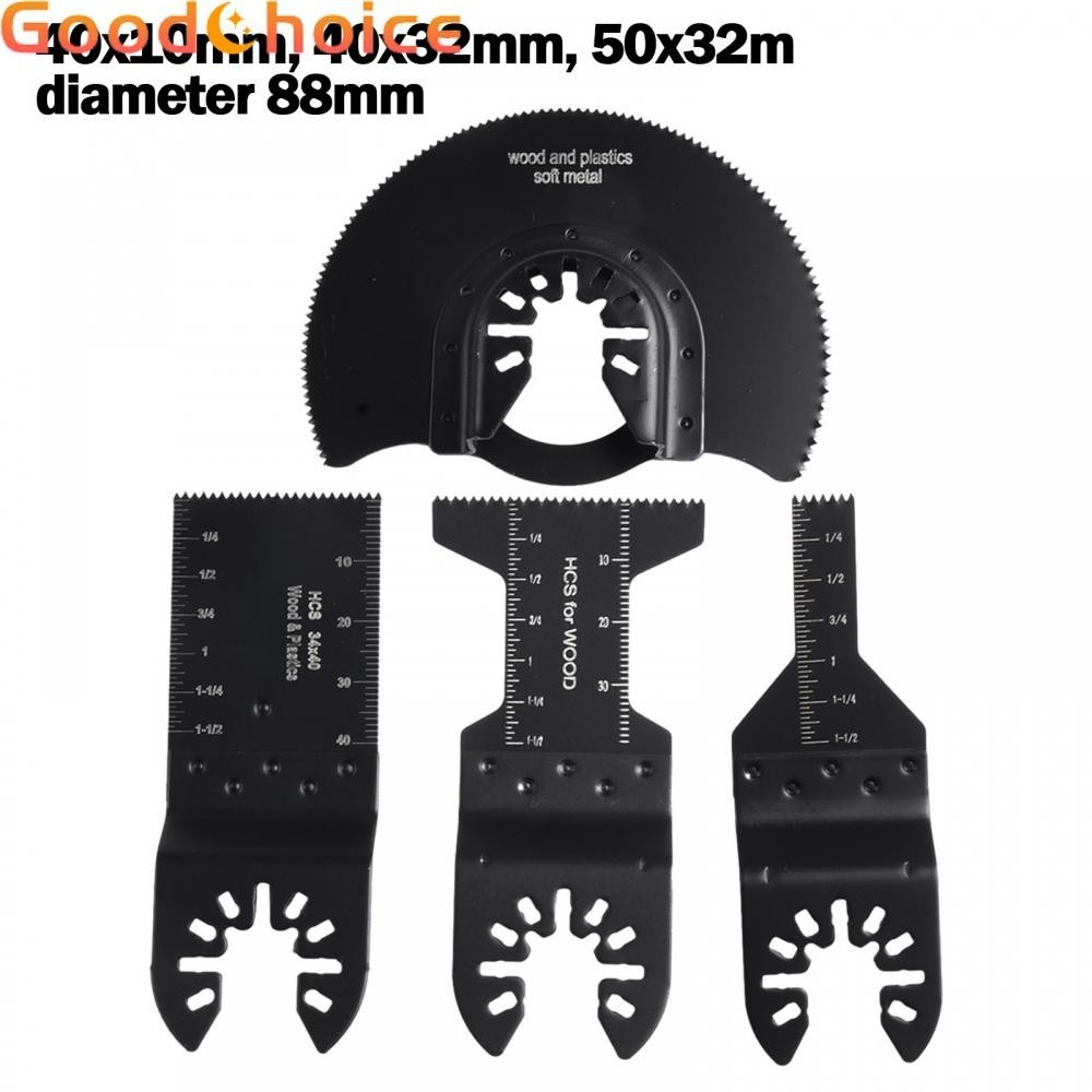 Cutter Replacement Hardwood HCS Multi Tool Set 4Pcs Segment Oscillating Tool | Shopee Việt Nam