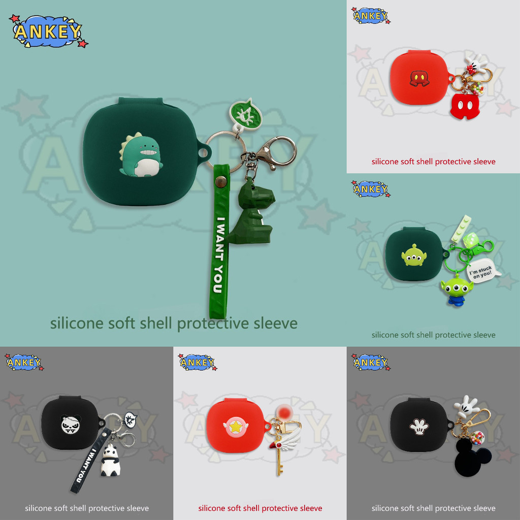 Case For EarFun Air Pro 3 / 4 Earphone Silicone Case Lovely Dinosaur ...