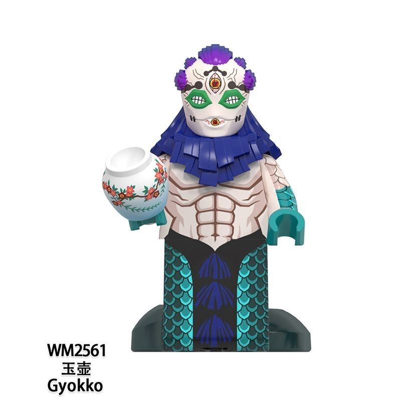 Tương thích với Lego Demon Slayer Tàu vô hạn Tanjirou Ujun Tianyuan ...