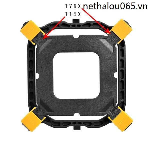 Quạt CPU Đế Tản Nhiệt Intel Thế Hệ 12 LGA1700 Khóa 115X Chân Đế Dài ...