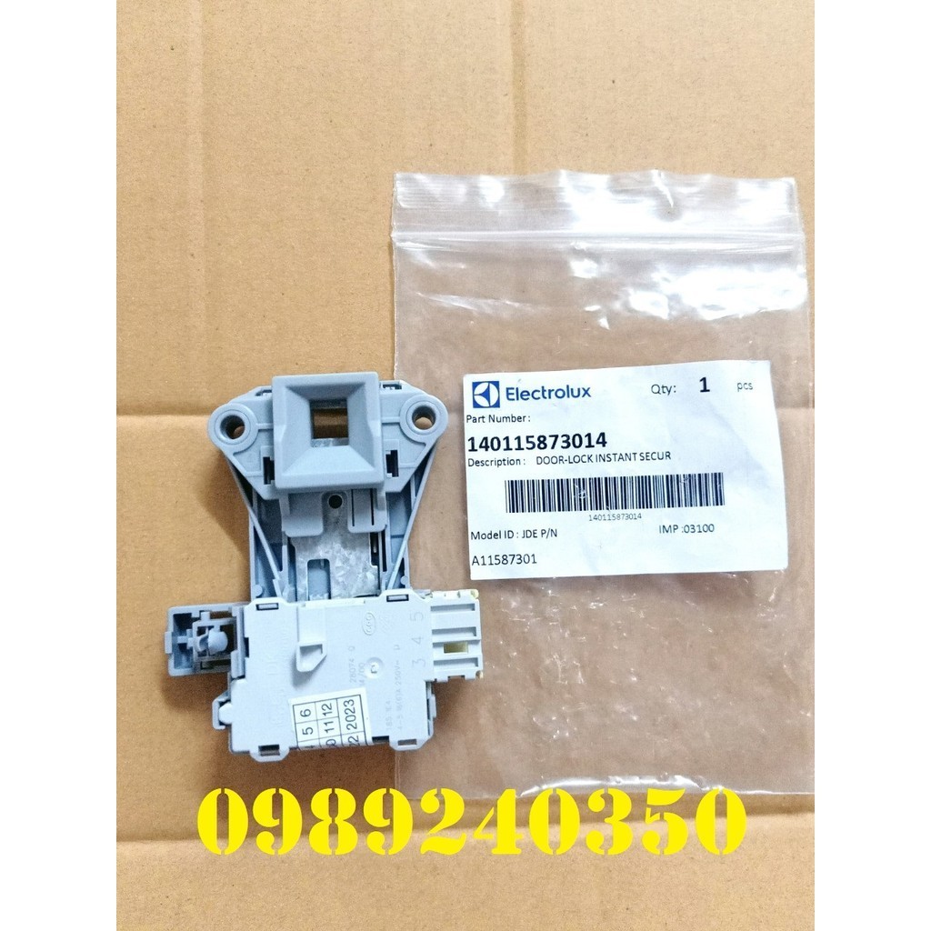 Công tắc khóa cửa Máy Giặt Electrolux EWF 12832, 12832S 8kg CHÍNH HÃNG ...