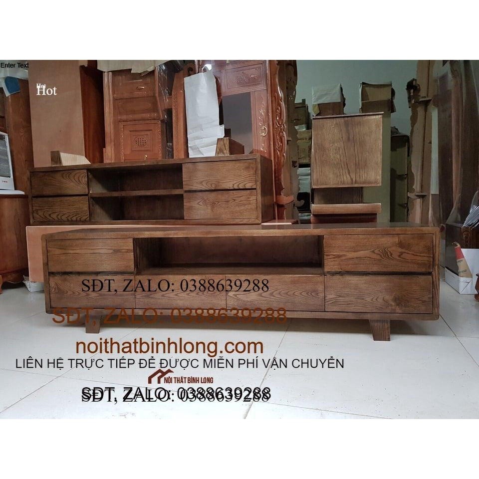 kệ tivi kiểu nhật, kê ti vi gỗ sồi nga | Shopee Việt Nam