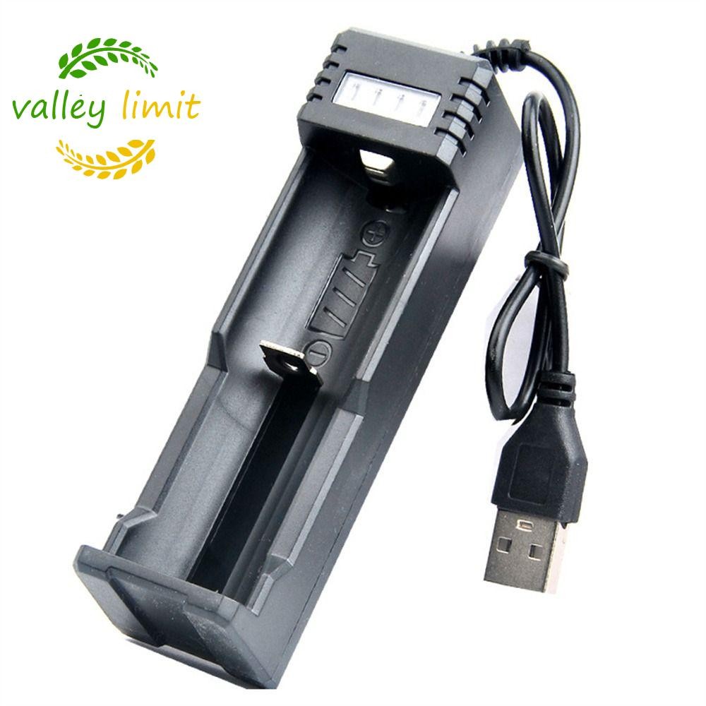 Valley Giới Hạn Pin Sạc USB 18650 Pin 3.7V-4.2V 8650 14500 26650 Đèn ...