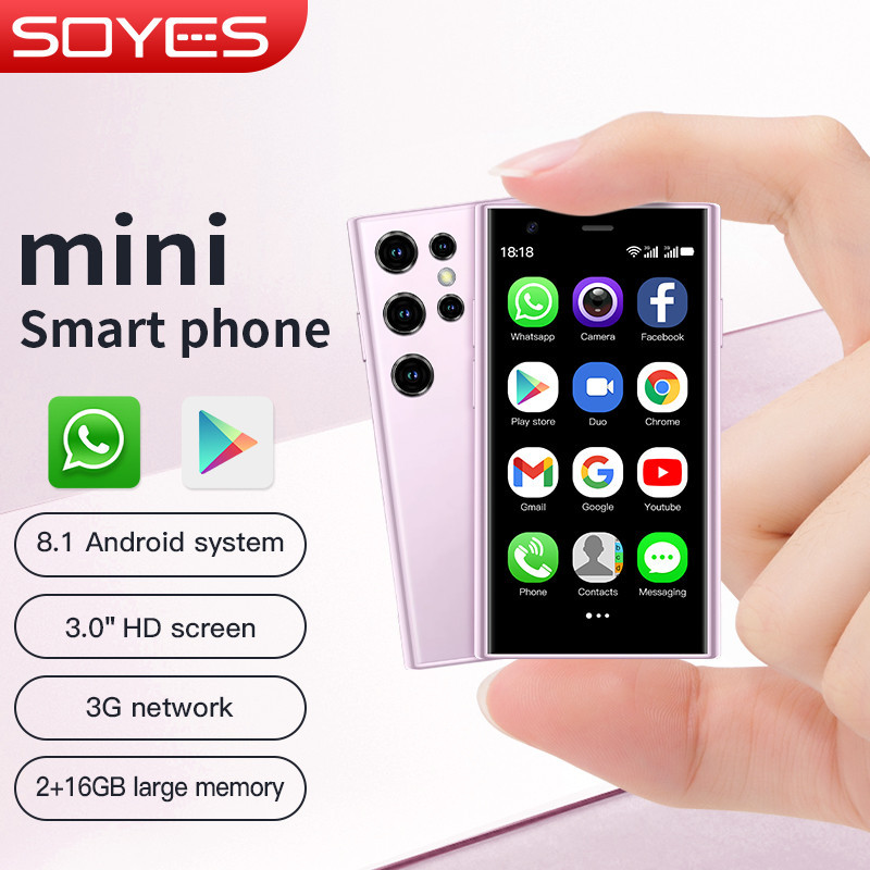SOYES S23 Pro Mini Smartphones 4G Network 4GB+64GB Android 11.0 Dual ...